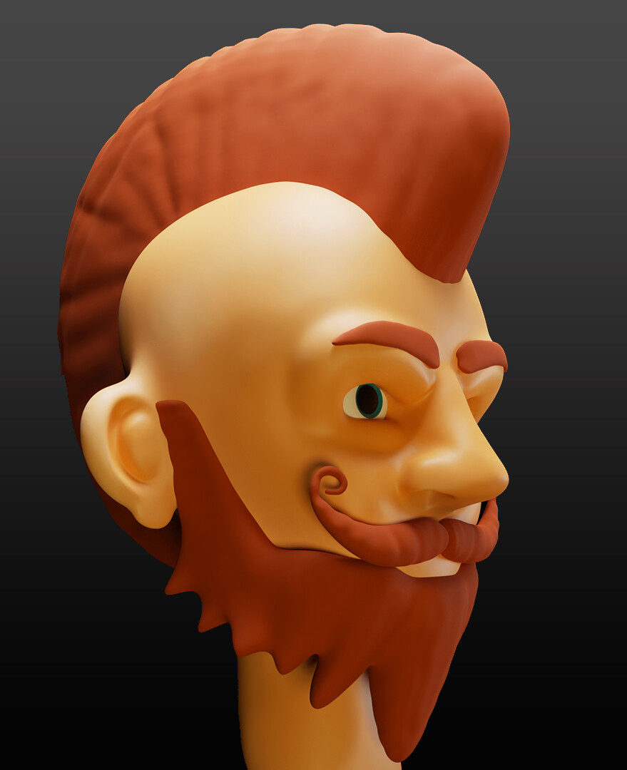 Sinan Aytaç - Cartoon Dwarf Head =)