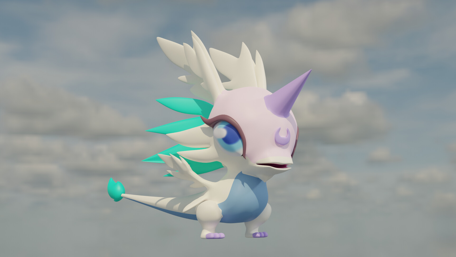 ArtStation - High Ethereal Dragon (Dragon City)