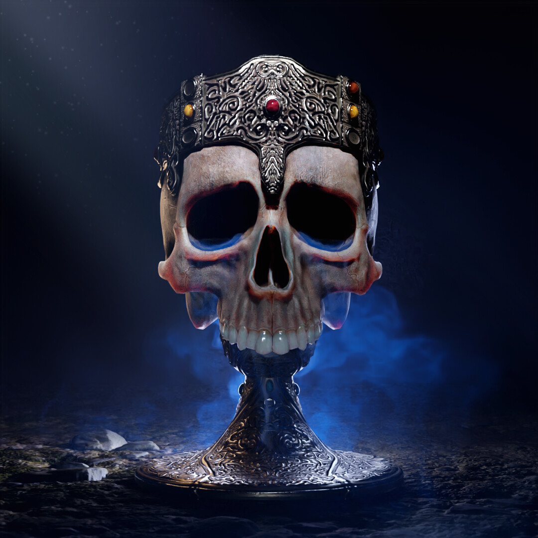 Prateek Prasad - Dark Souls III - Wolnir's Goblet Fan Art