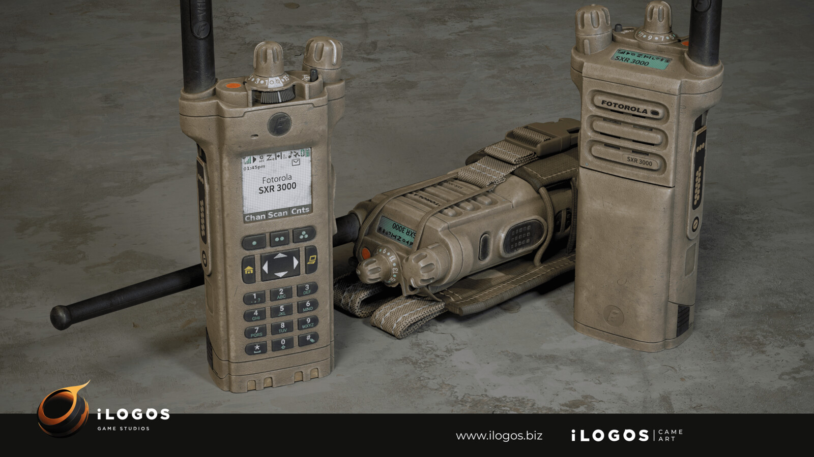 iLogos Game Studios - SRX 2200 Enhanced Combat Radio