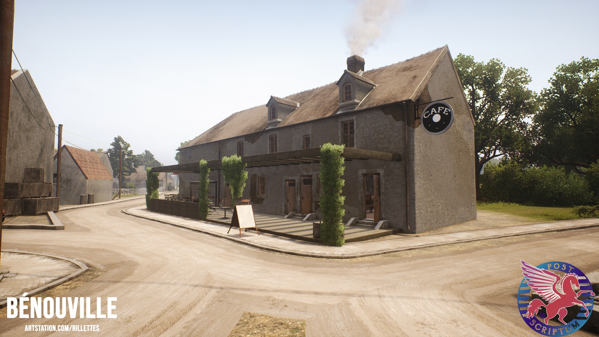 Alban - Bénouville - Mod map for Post Scriptum