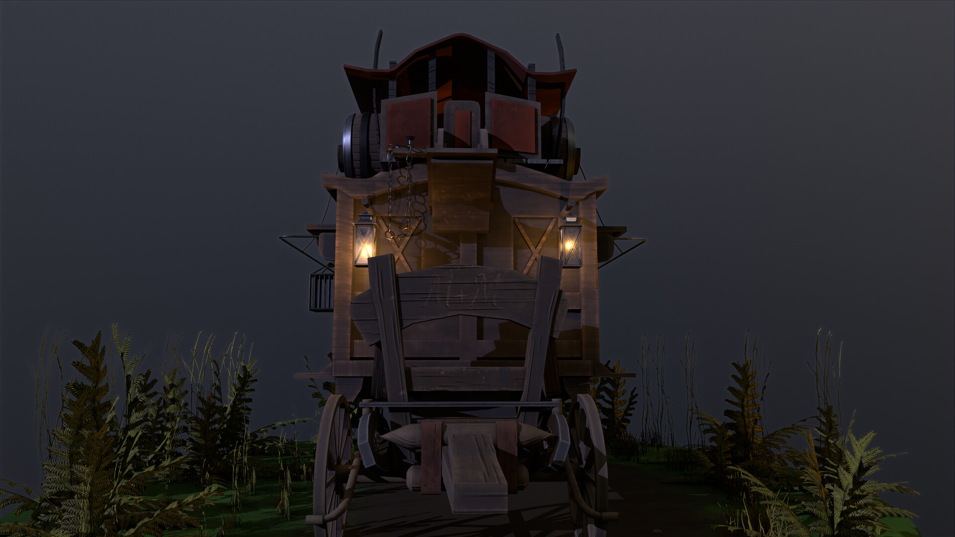 Jan Bullerkotte - Witch Hunter Carriage