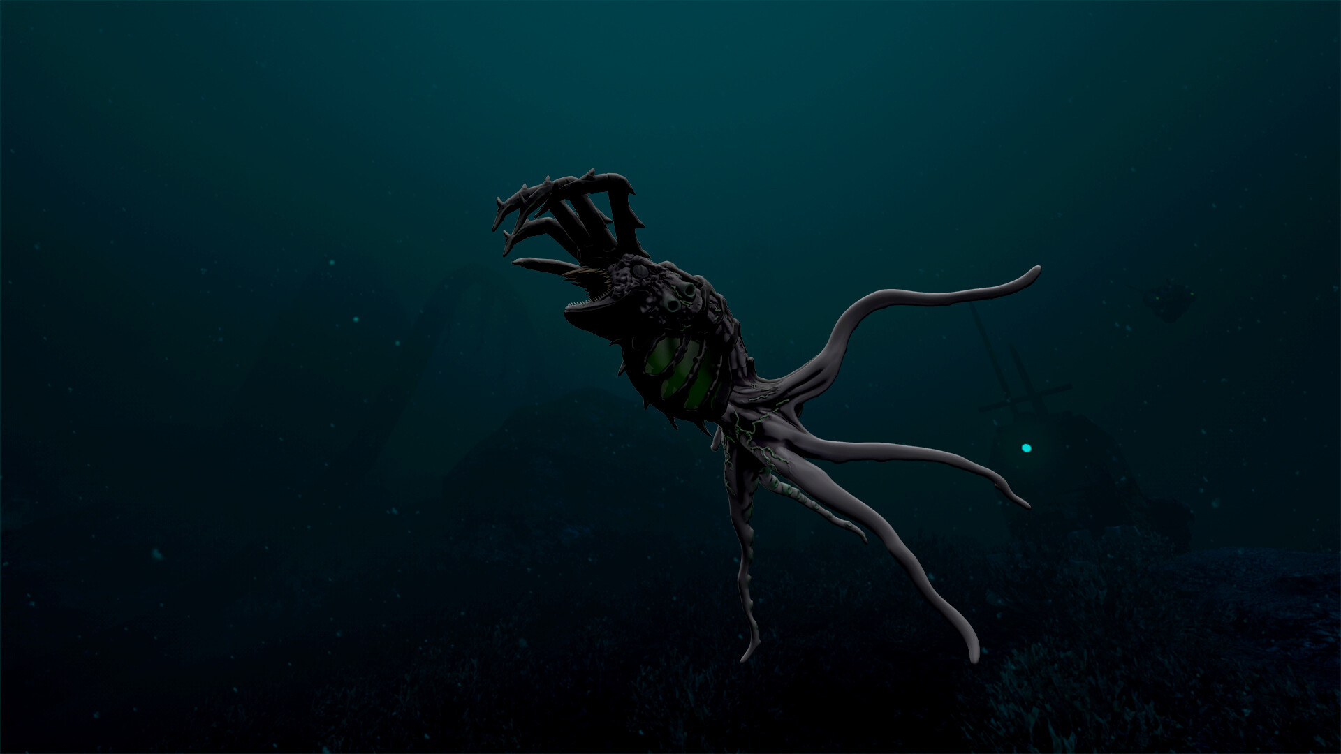 ArtStation - DeepSea creature