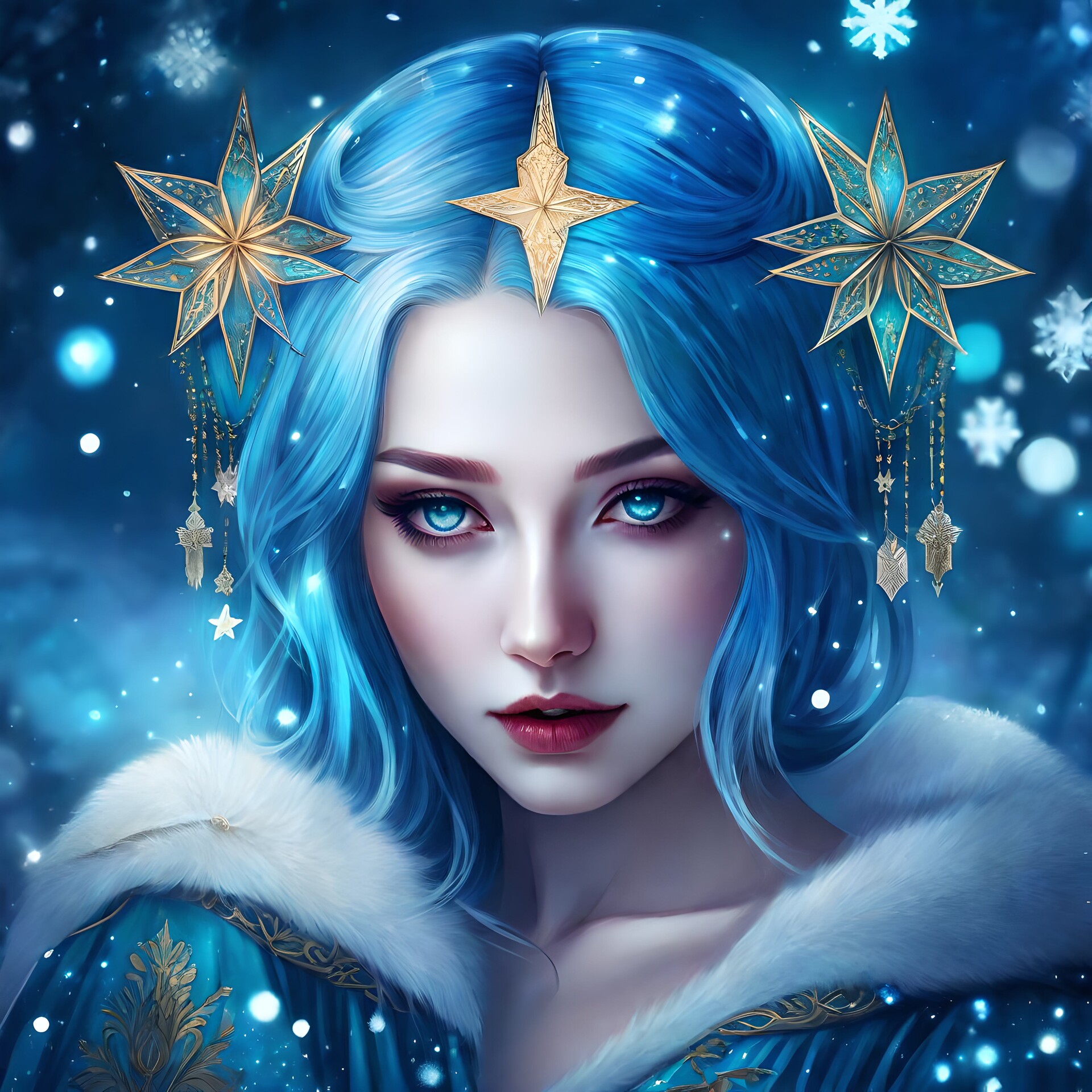 ArtStation - Ice queen