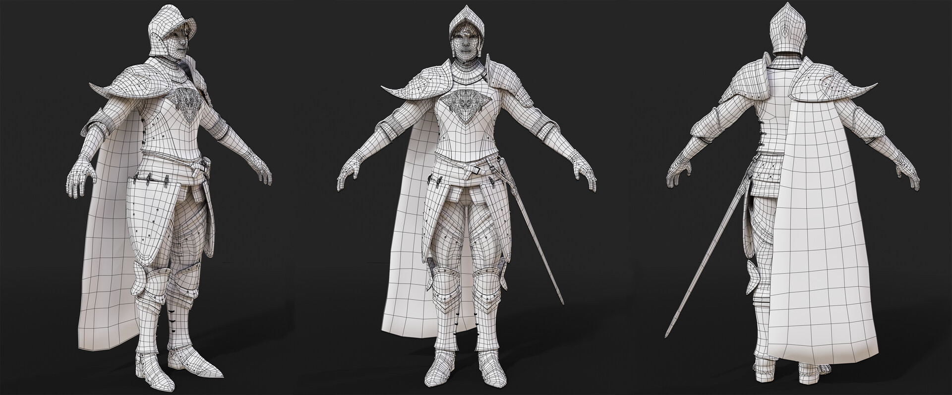 Robert Rea 3D Character Artist - Battle Scarred Knight