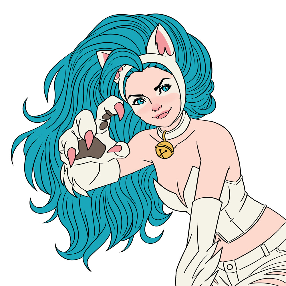 ArtStation - Capcom Girls - Felicia