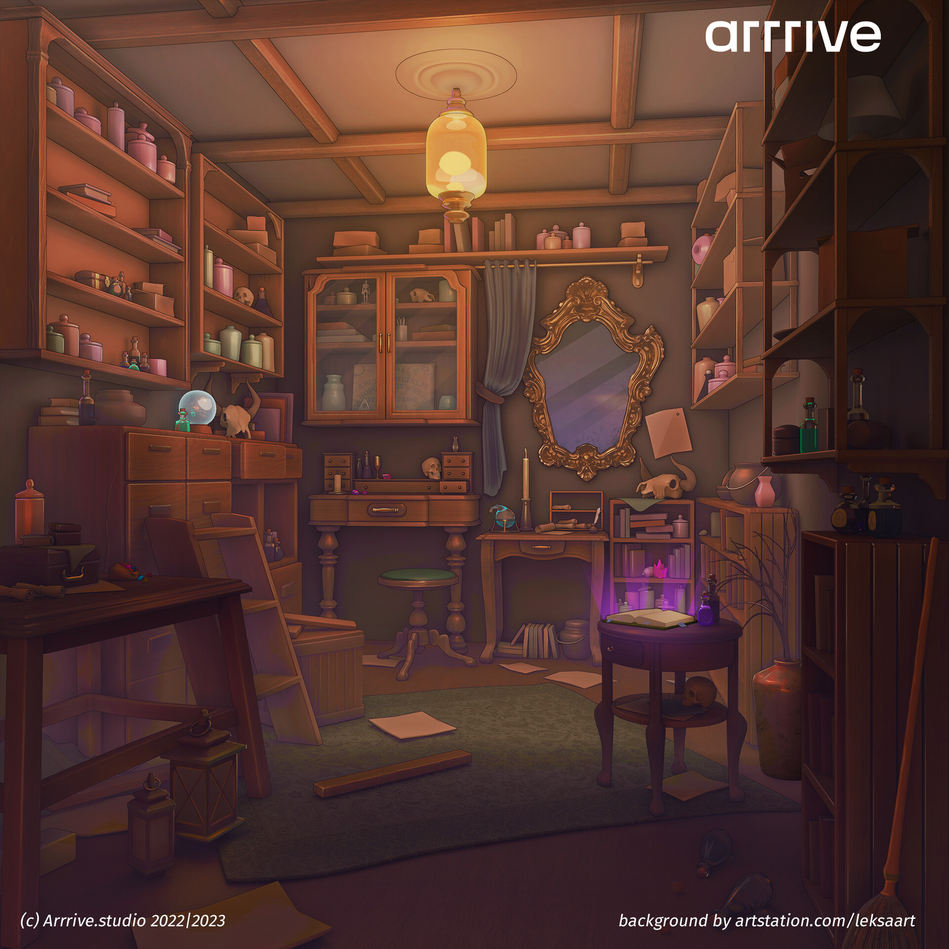 ArtStation - Lumber room