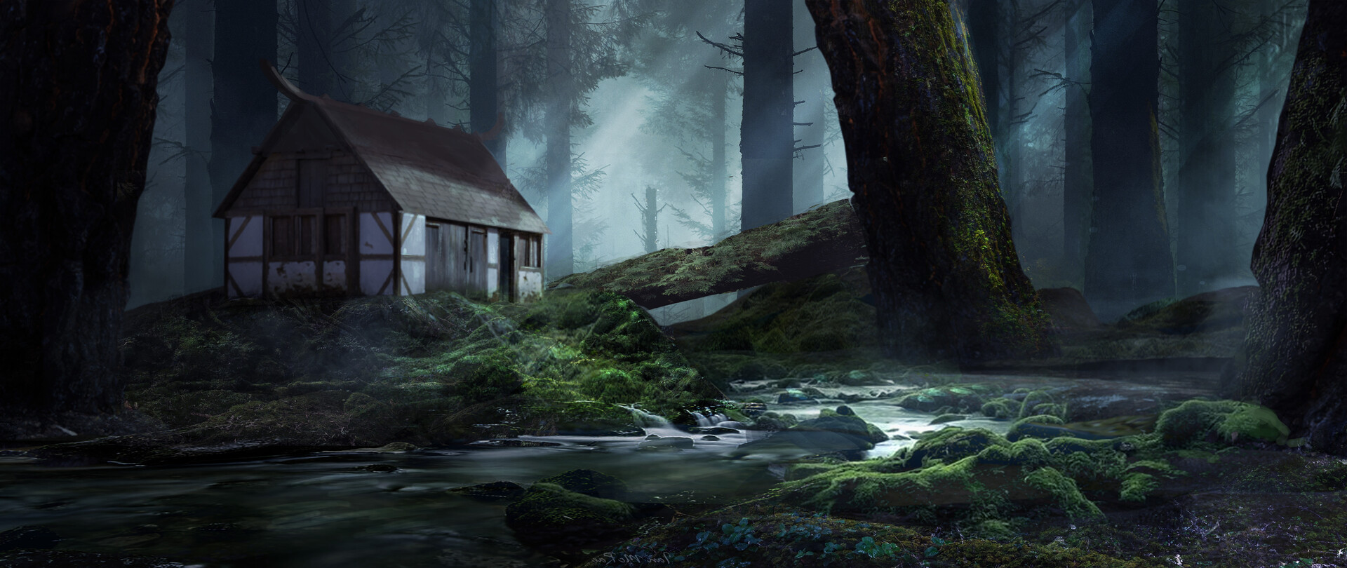 ArtStation - Bog House