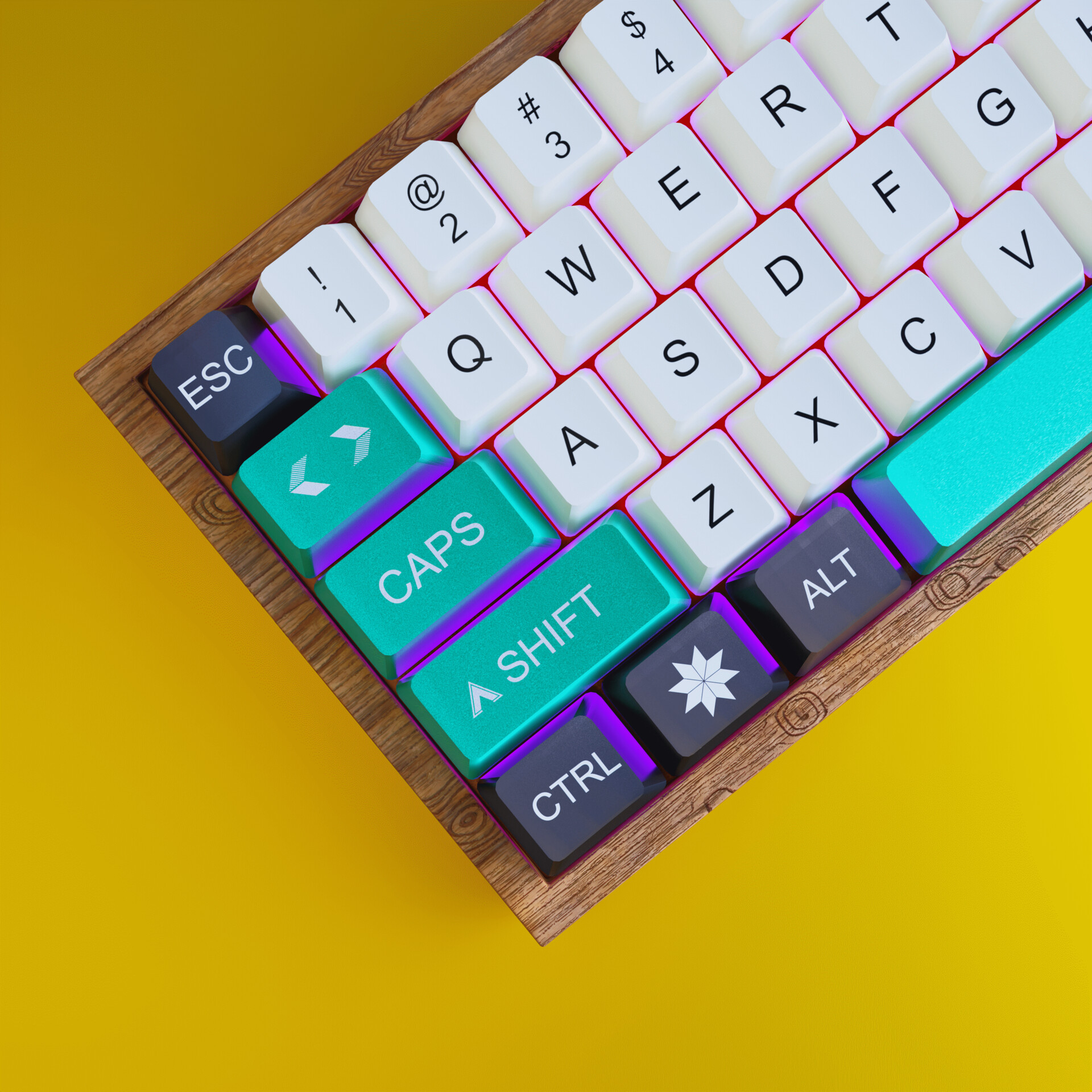 ArtStation - QWERTY - keyboard