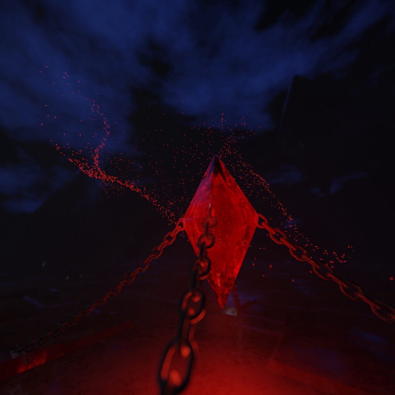 ArtStation - Blood crystal