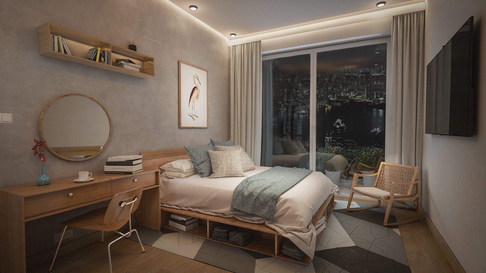 ArtStation - Bedroom scene