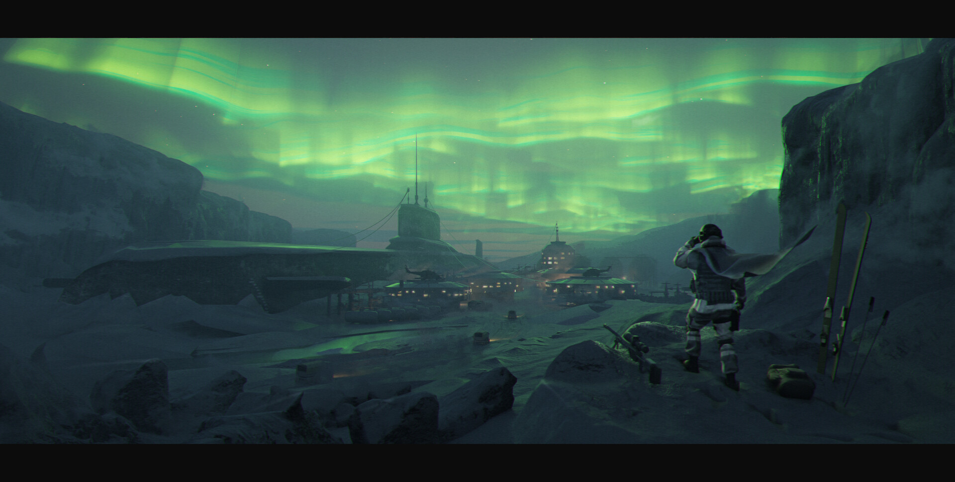 ArtStation - Arctic base