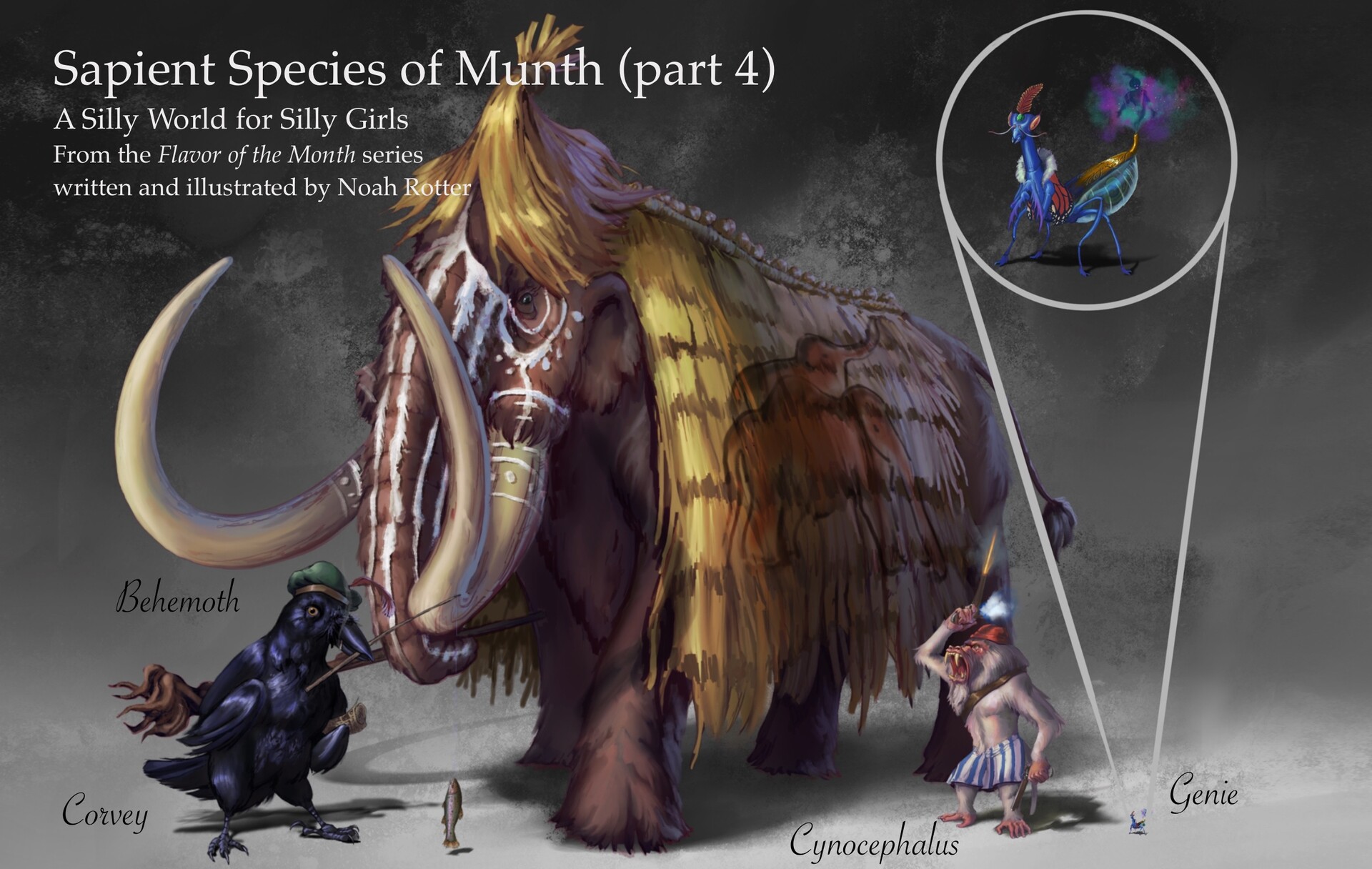 ArtStation - Sapient Species of Munth part 4