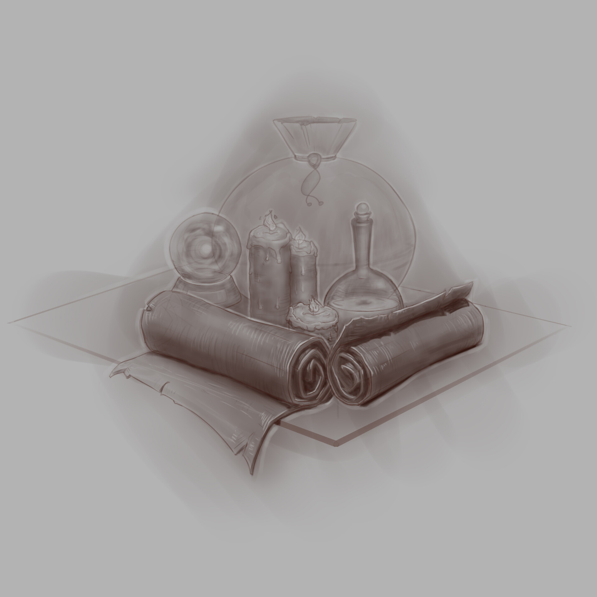 ArtStation - Volume Sketch