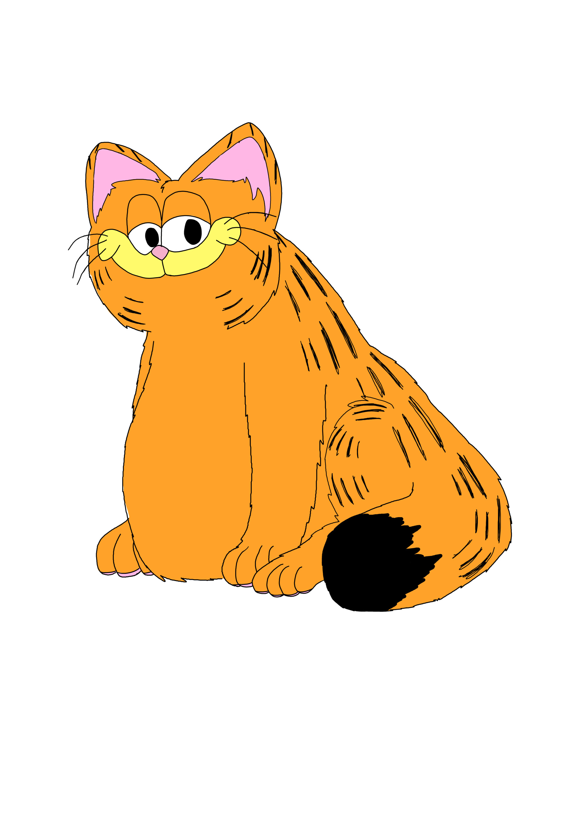 ArtStation - garfield redesign