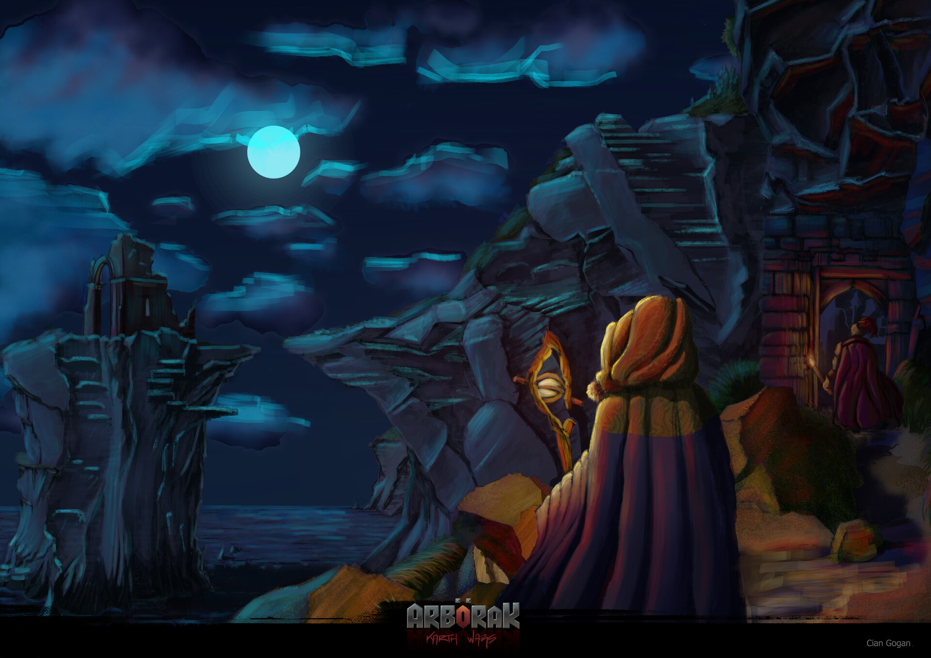 ArtStation - arborak "astronomers cove" pt 5