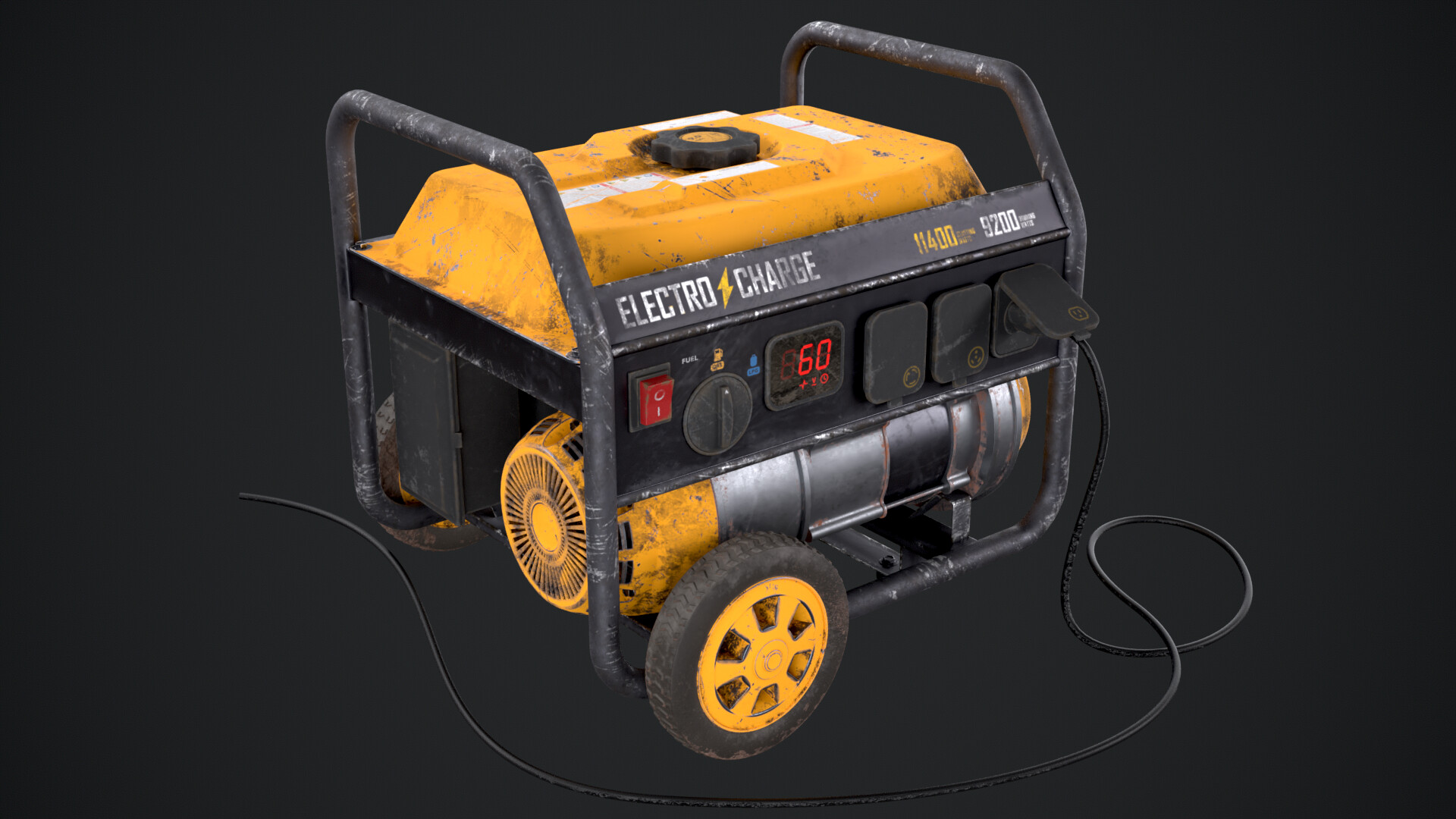ArtStation - Game Asset - Gas Generator