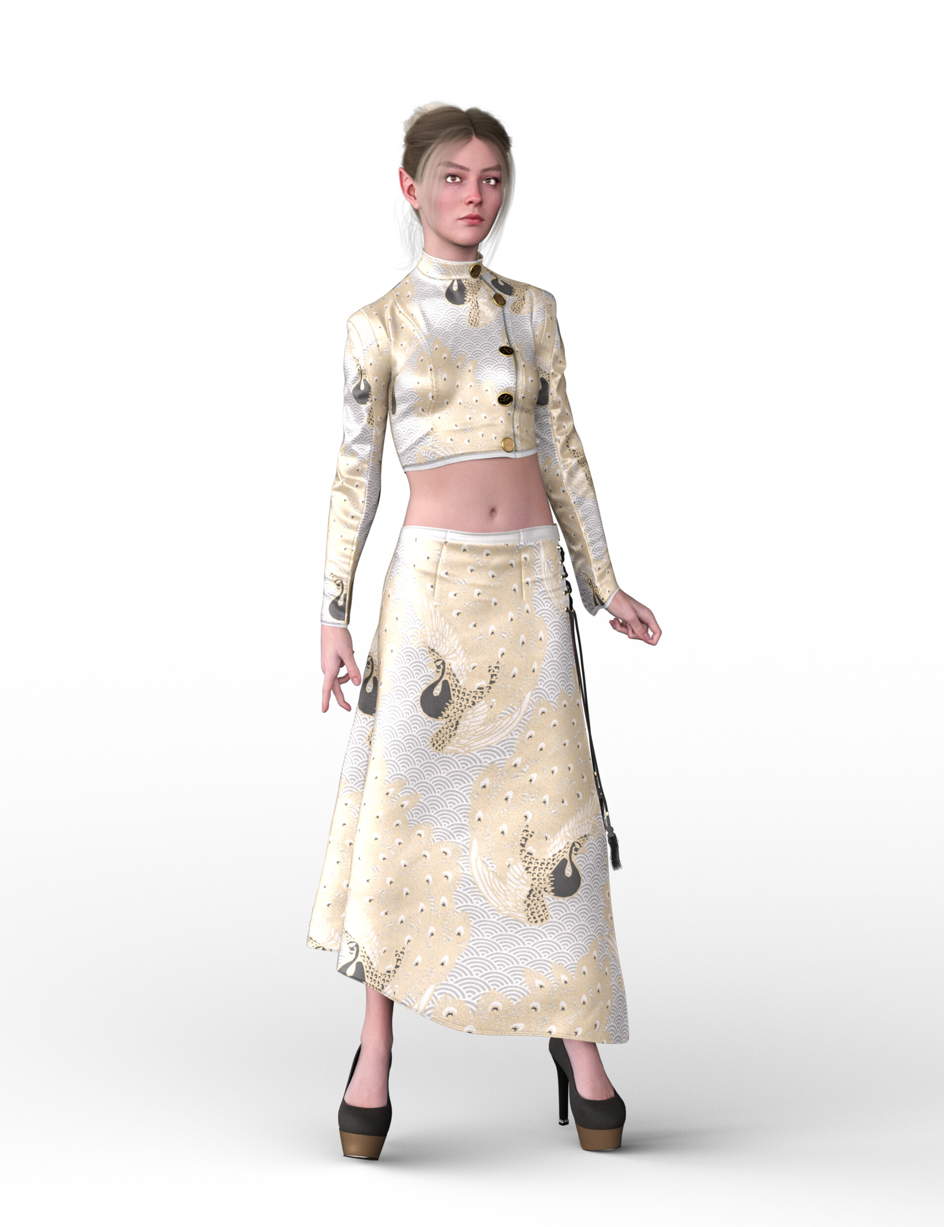 Mary Dell - Immortal Heroes Shapes for Genesis 9