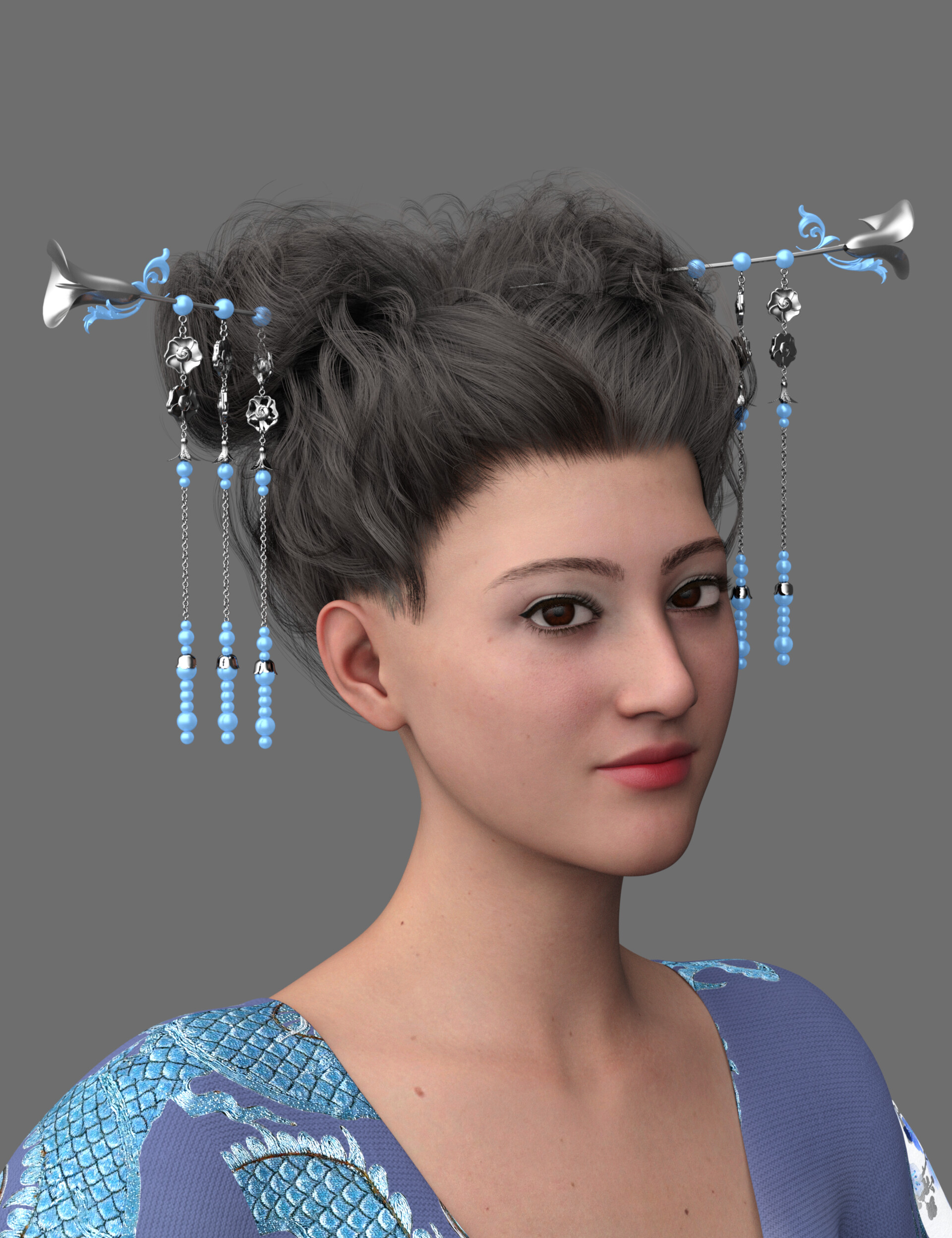 Mary Dell - Immortal Heroes Shapes for Genesis 9