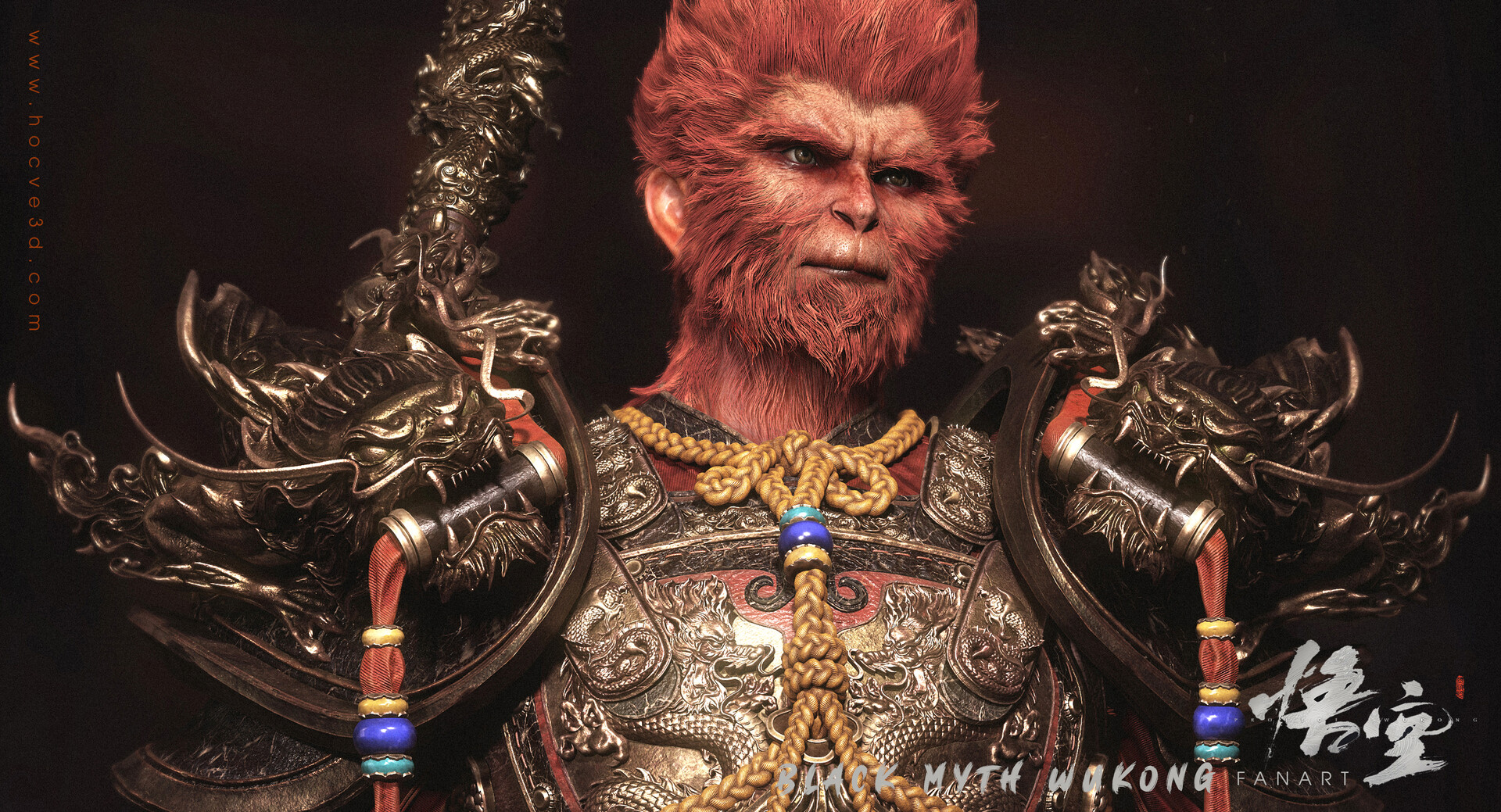 Black Myth Wukong FanArt — Work in Process by Diep Duong Van — ProUser.Me