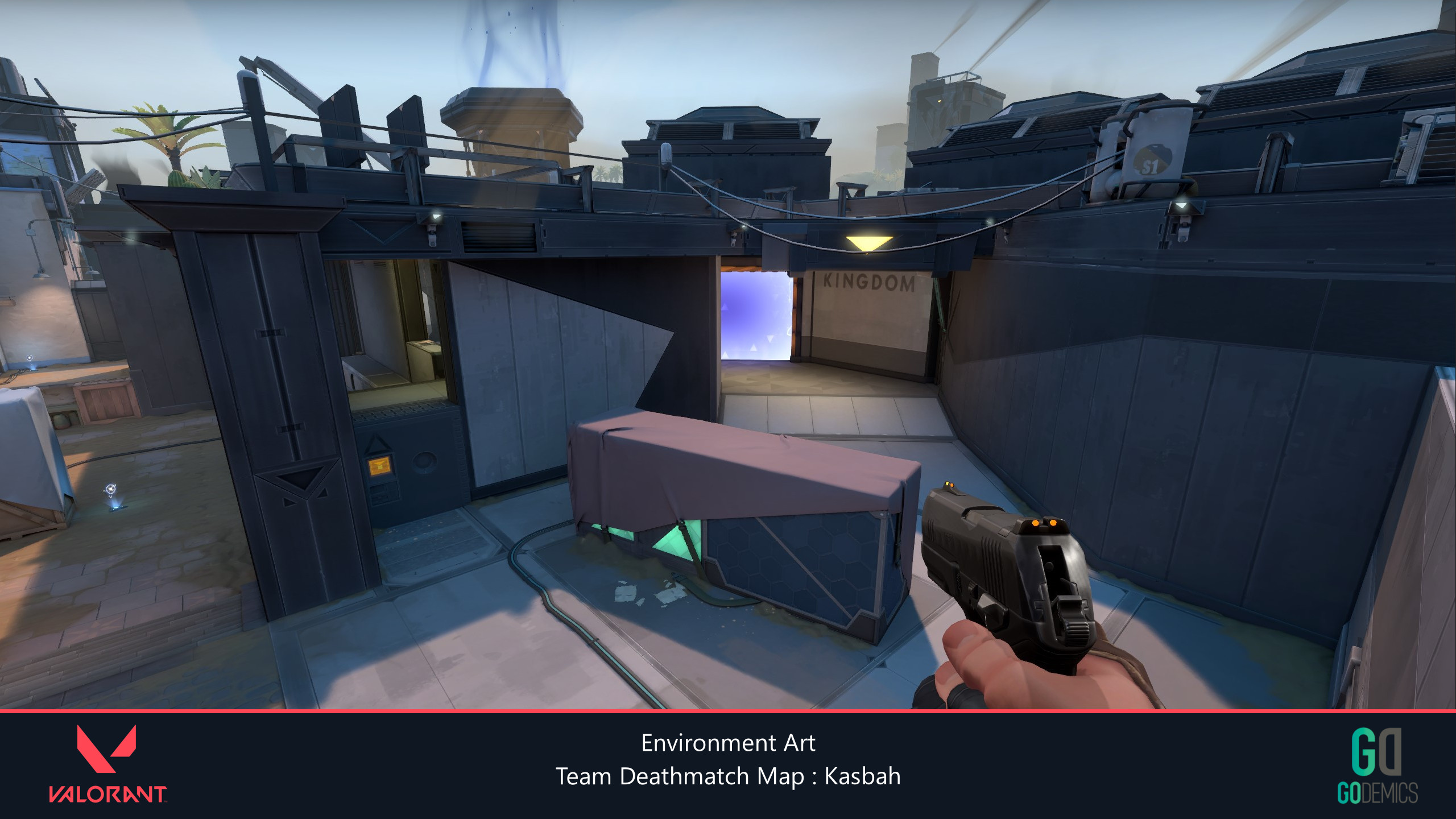 Esteban Chaidez Portfolio - Valorant - Kasbah Map | World Building