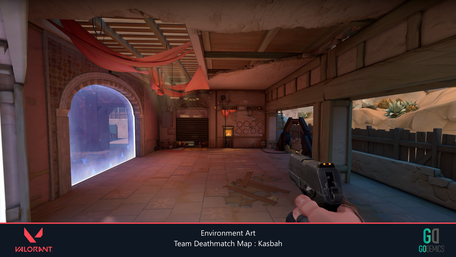 Esteban Chaidez - Valorant - Kasbah Map | World Building