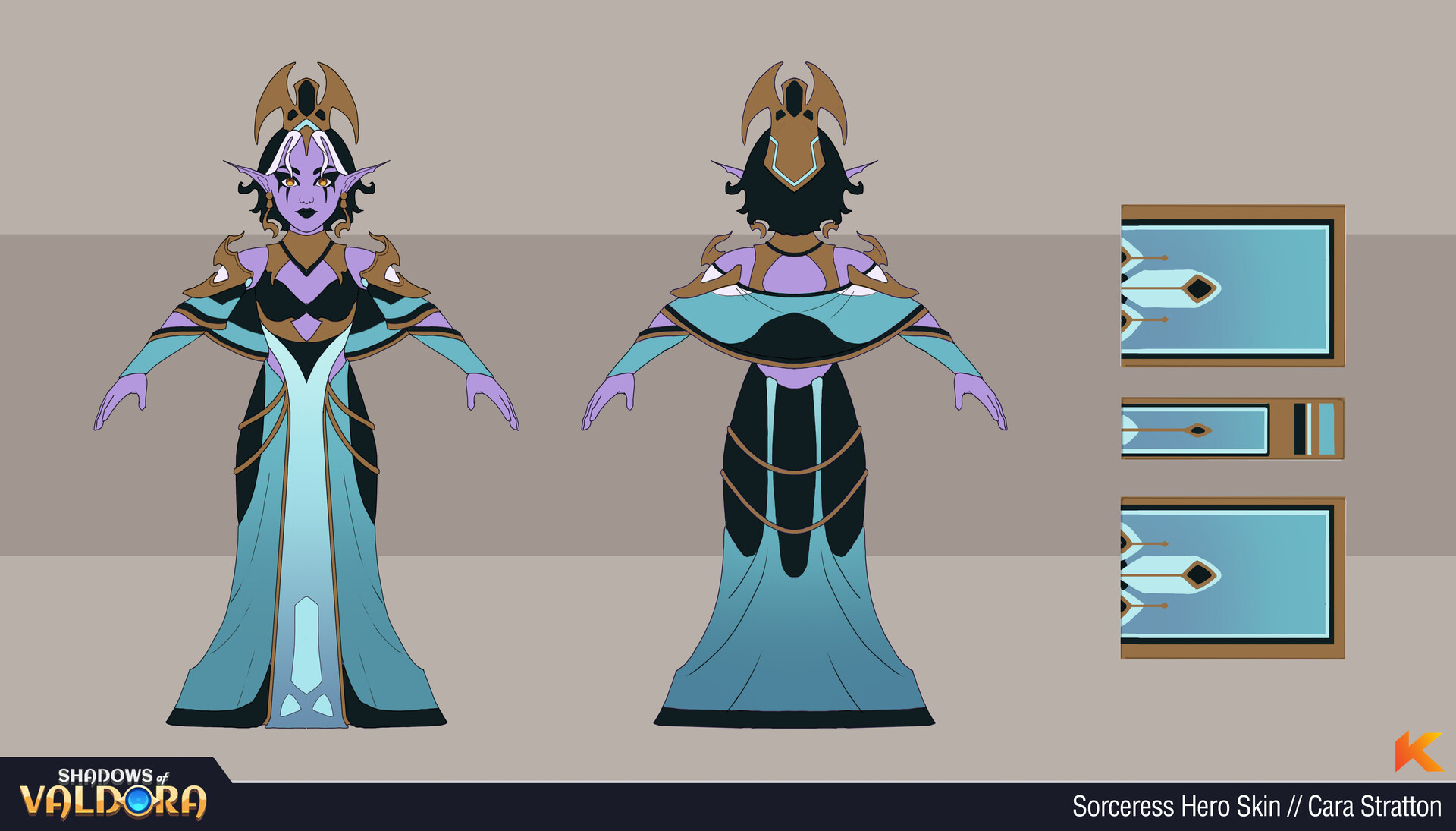 Cara Stratton - Concept Art - Shadows of Valdora