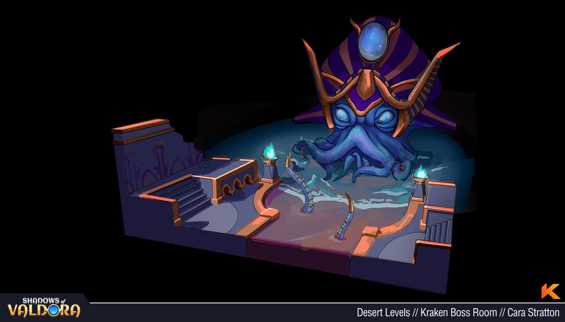 Cara Stratton - Concept Art - Shadows of Valdora