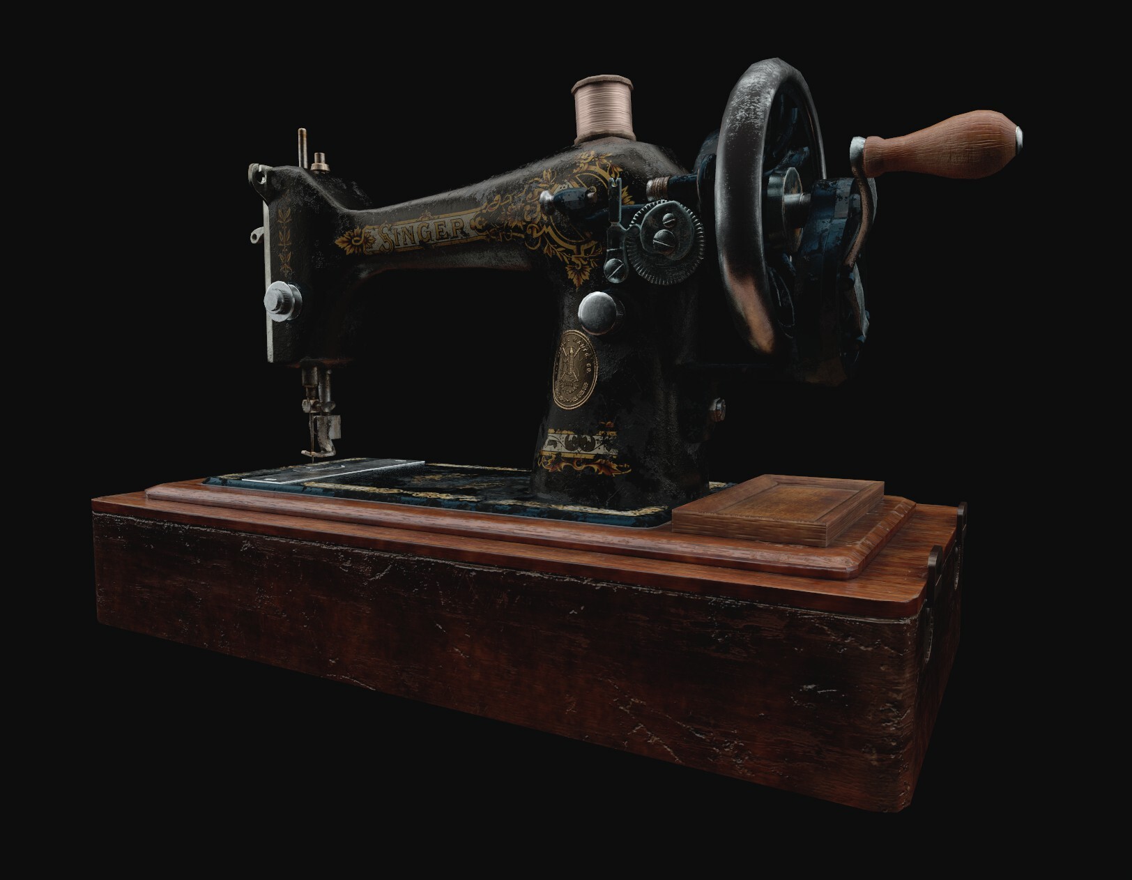 ArtStation - Sewing Machine