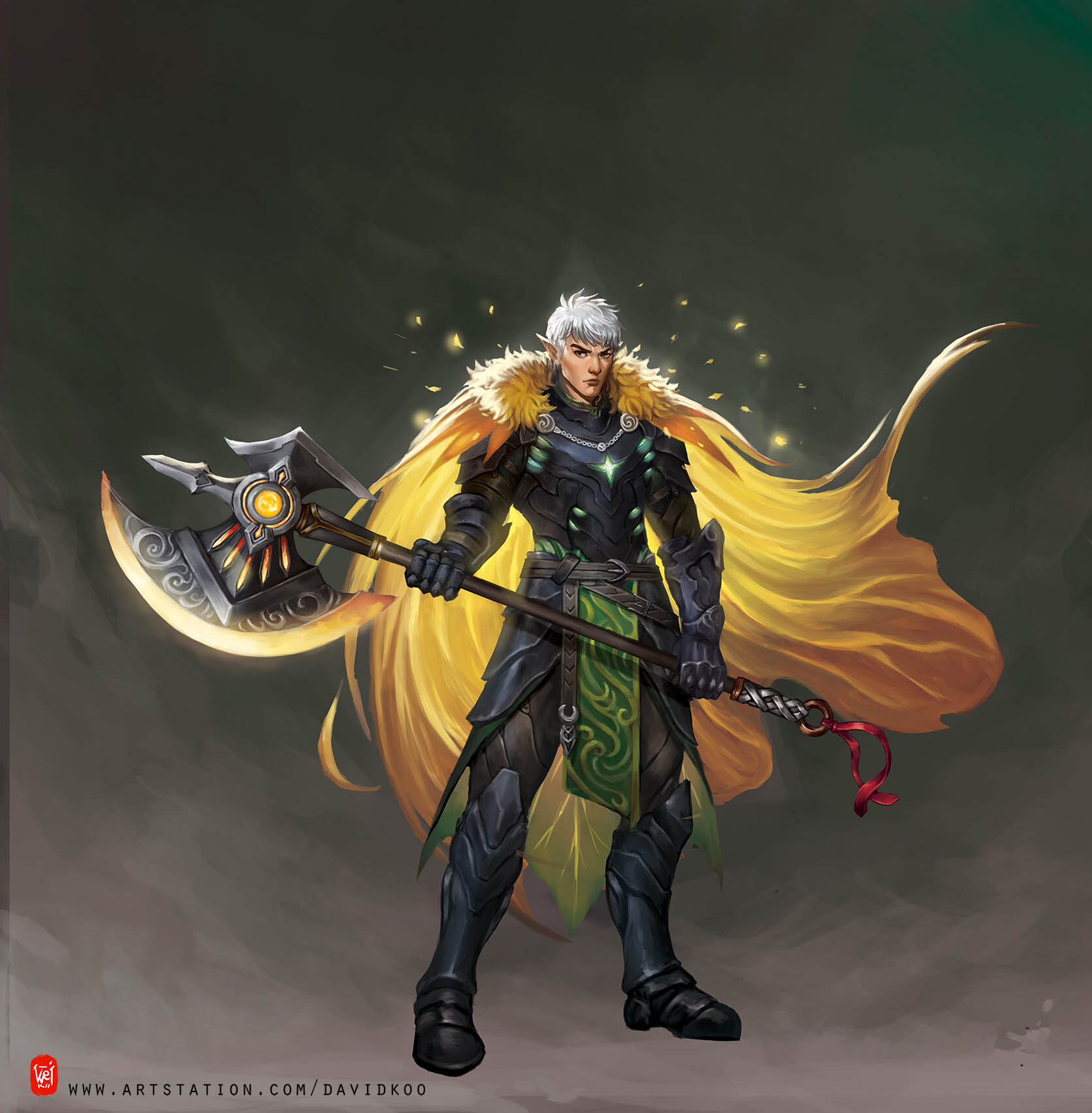 ArtStation - Apollo the seasons knights