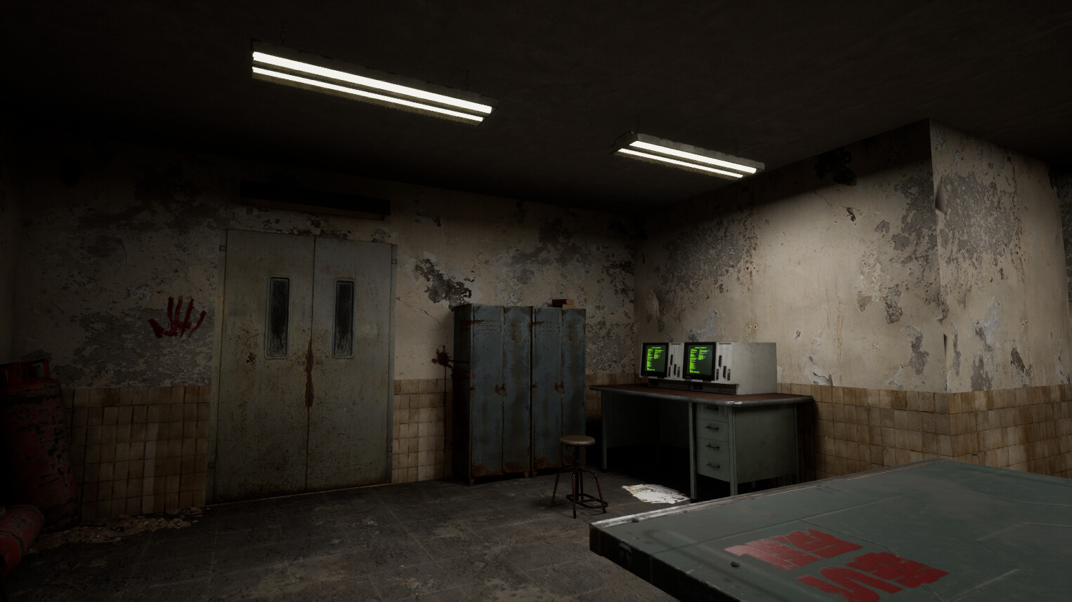 ArtStation - Destroyed lab