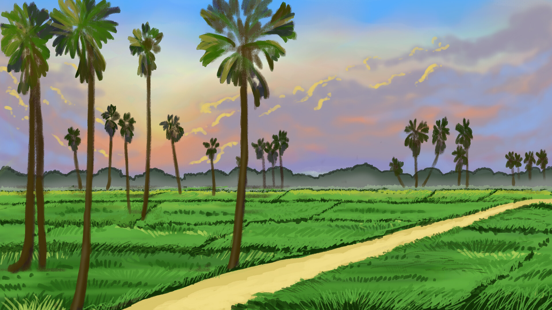 ArtStation - Crop Fields