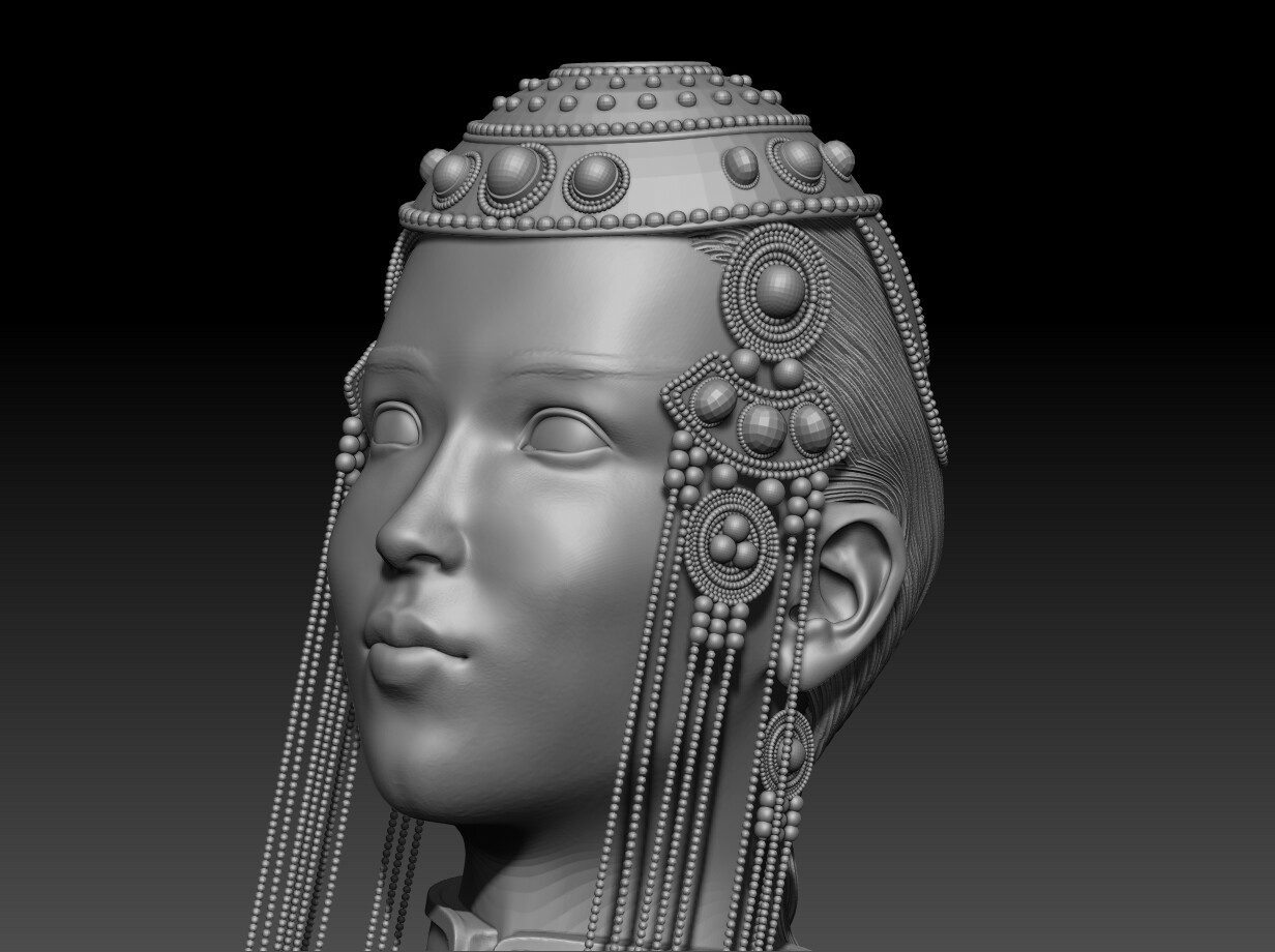 ArtStation - Mongolian womans