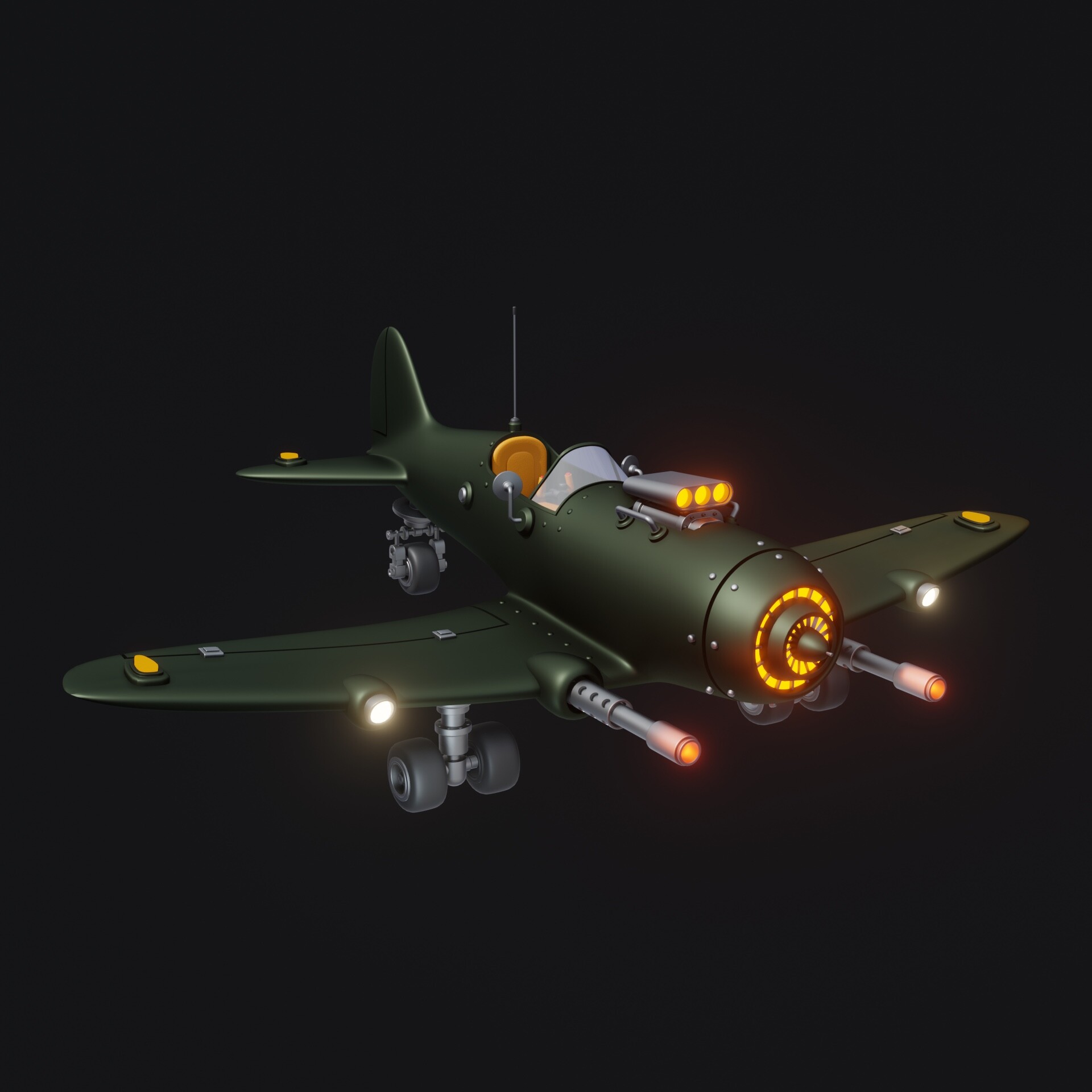 ArtStation - Fighter jet