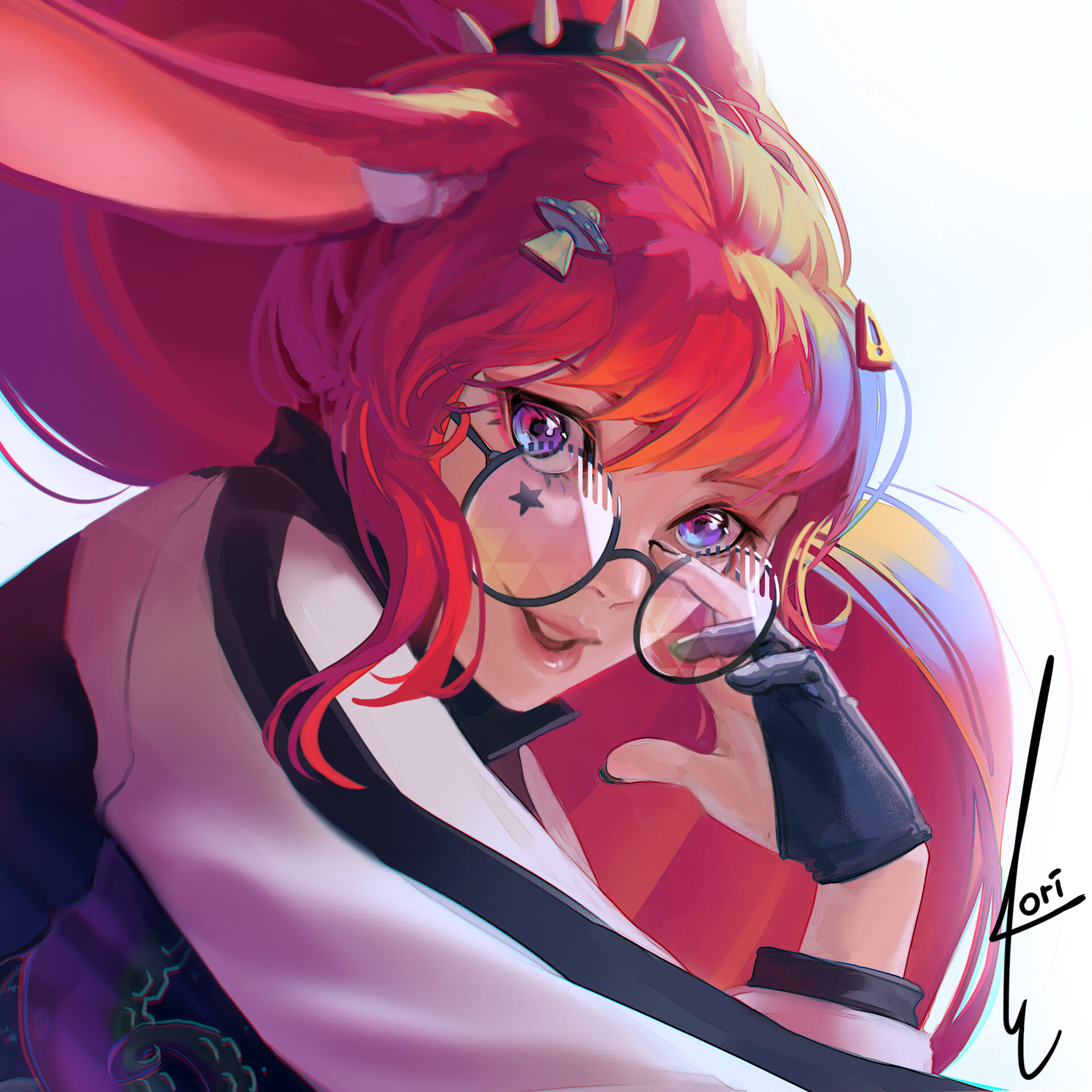 ArtStation - Red Bunny (Mashiron Vtuber)