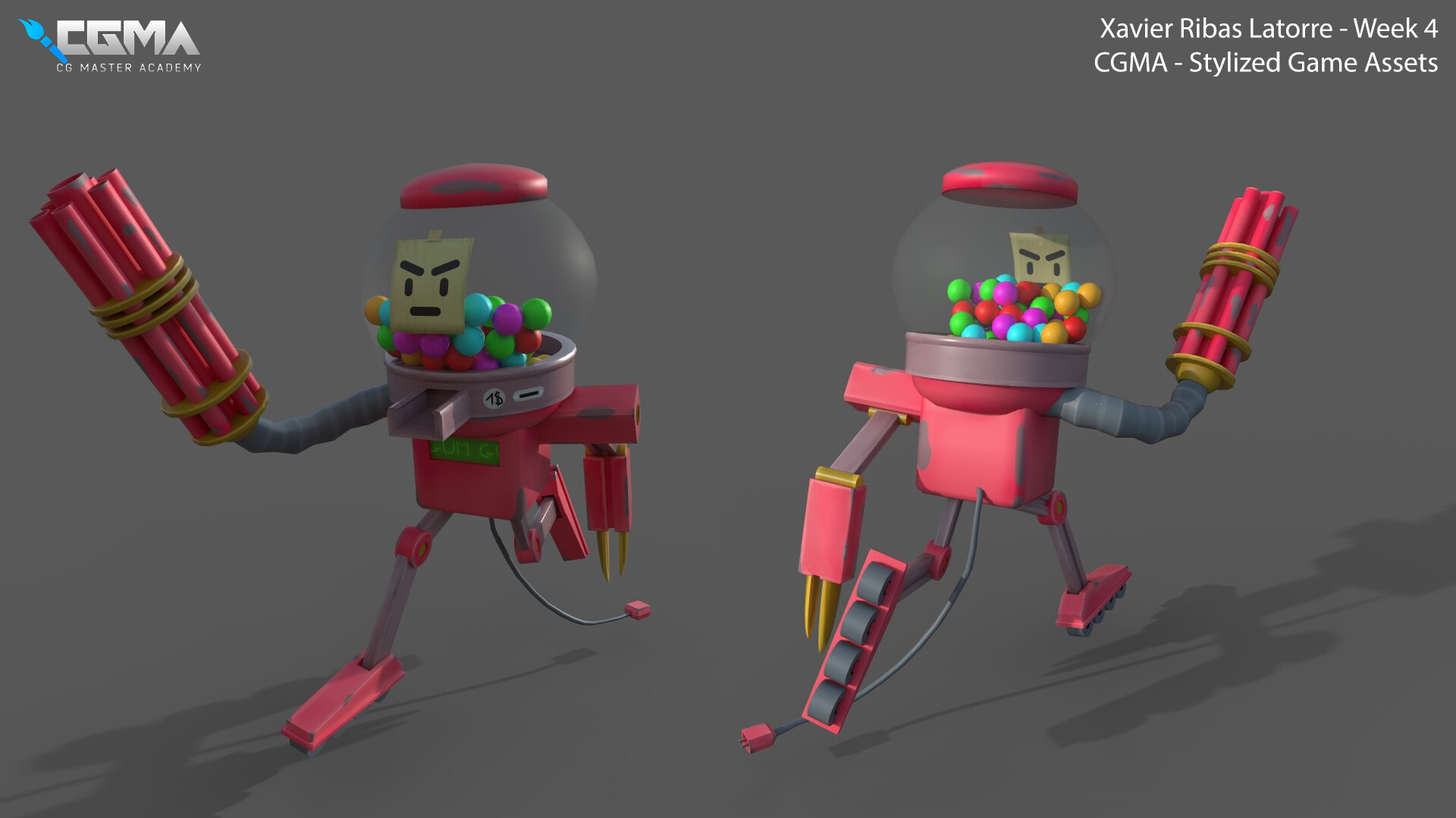 ArtStation - Mad Gumball Machine