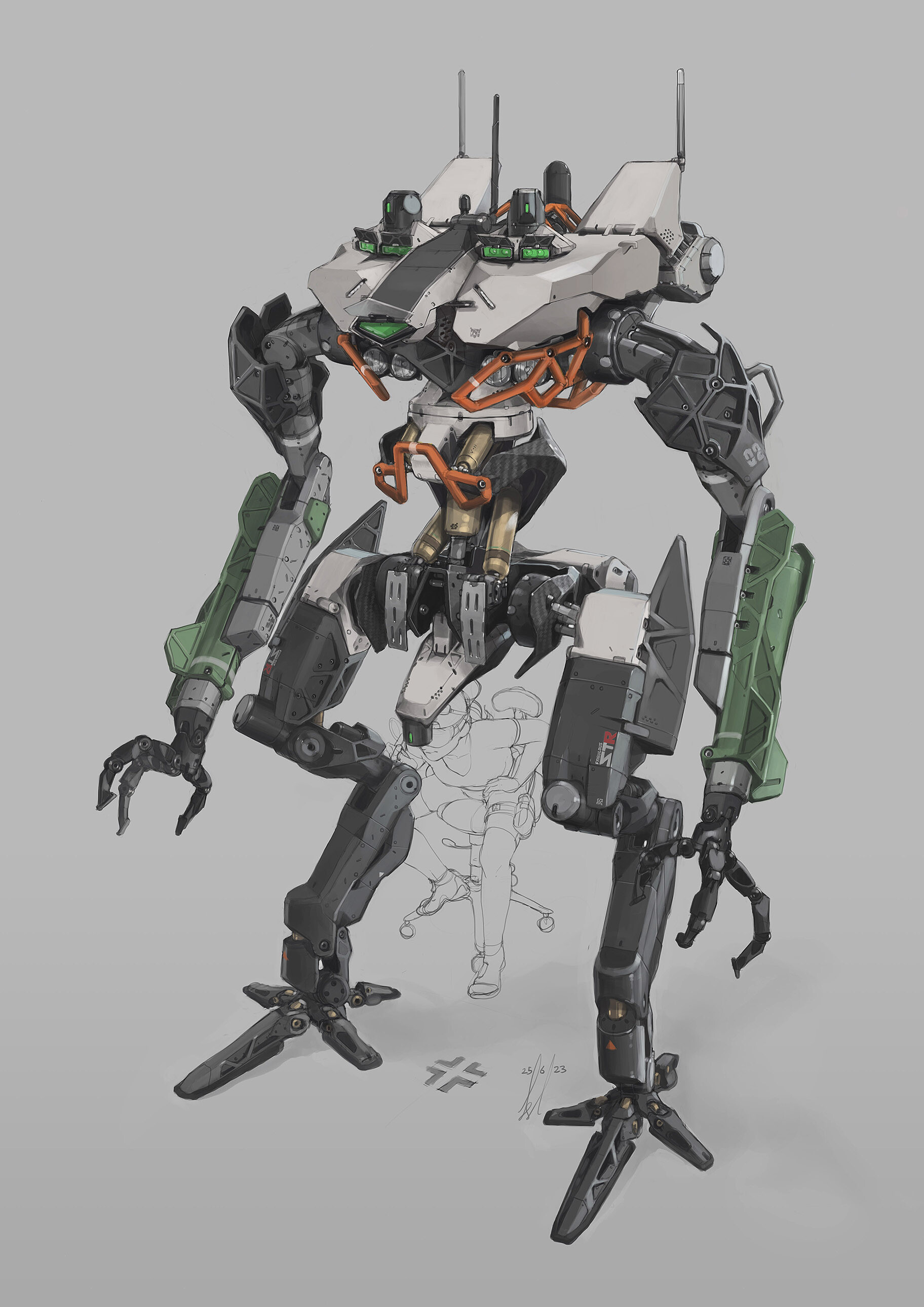ArtStation - Robot 01: Pharaoh