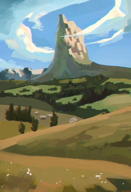 ArtStation - Landscape study 2