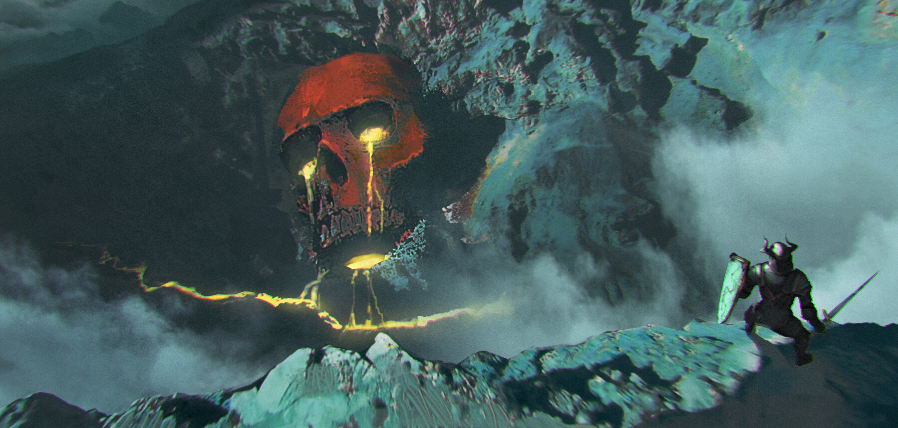 ArtStation - RED SKULL