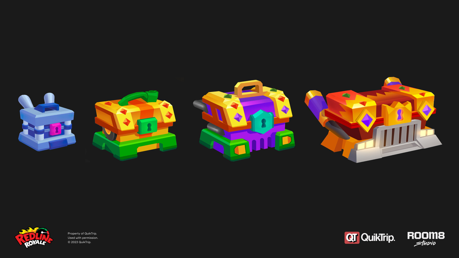 ArtStation - Redline Royale - UI/UX design