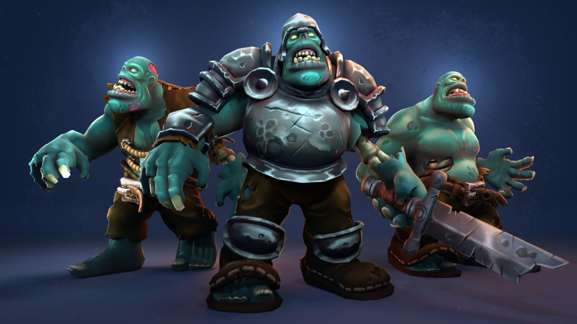 ArtStation - Fantasy Handpainted Zombie