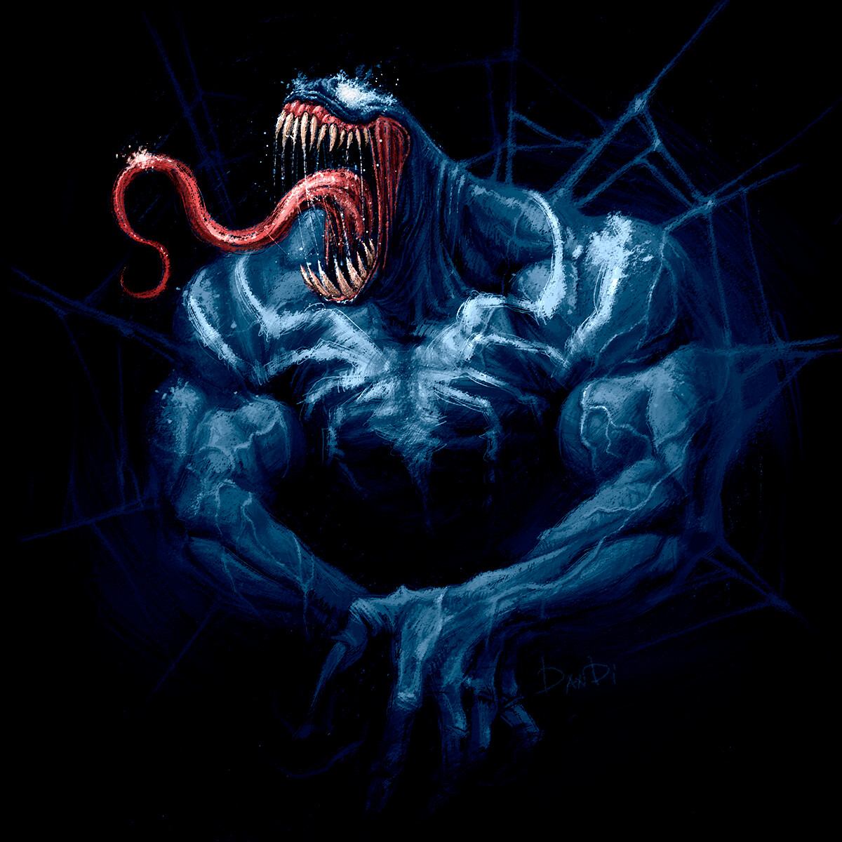 ArtStation - Venom - Painting practice