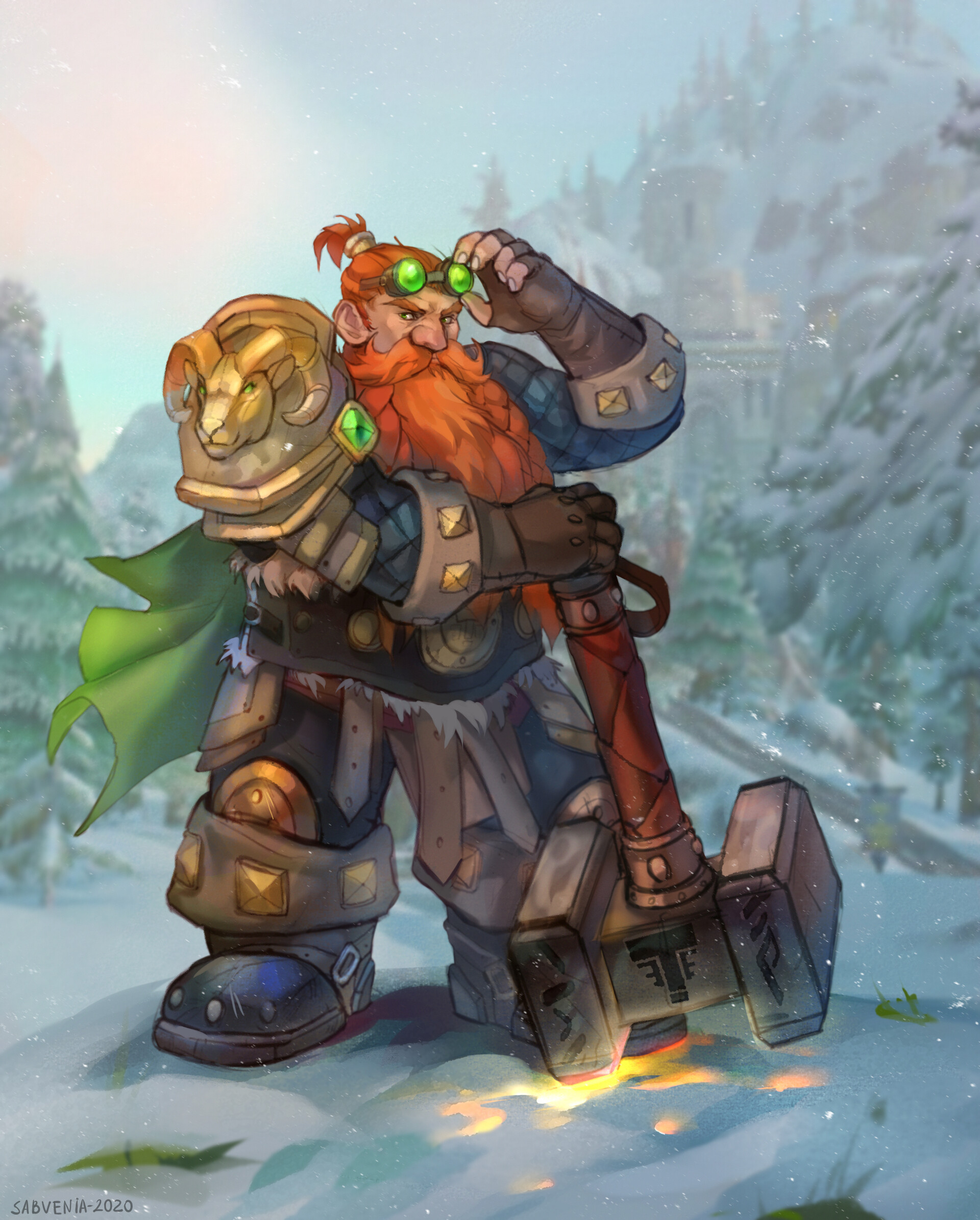 ArtStation - Dwarf male concept art design