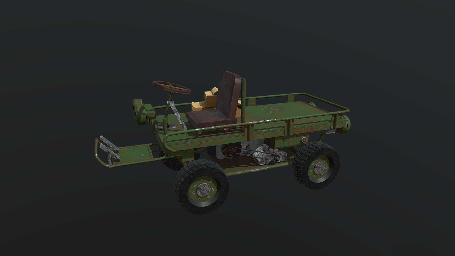 ArtStation - Mechanical mule