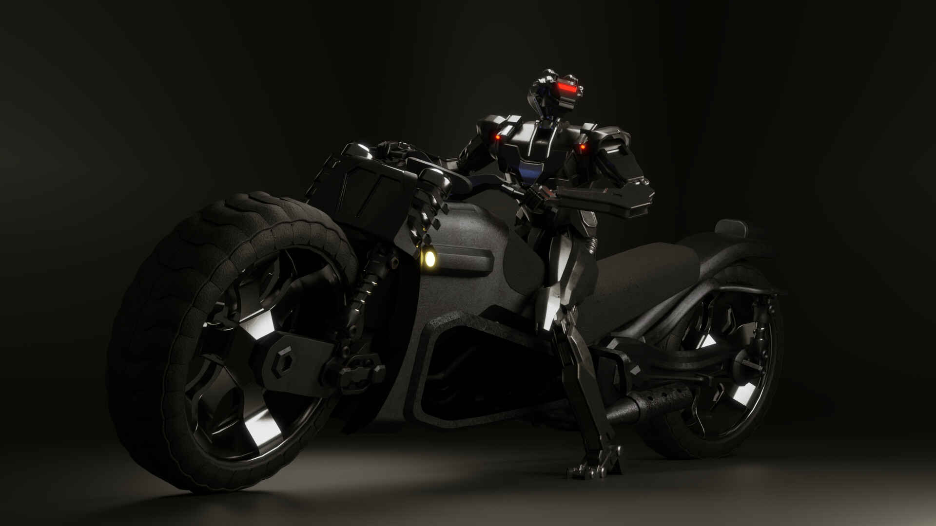 ArtStation - SCI FI Bike