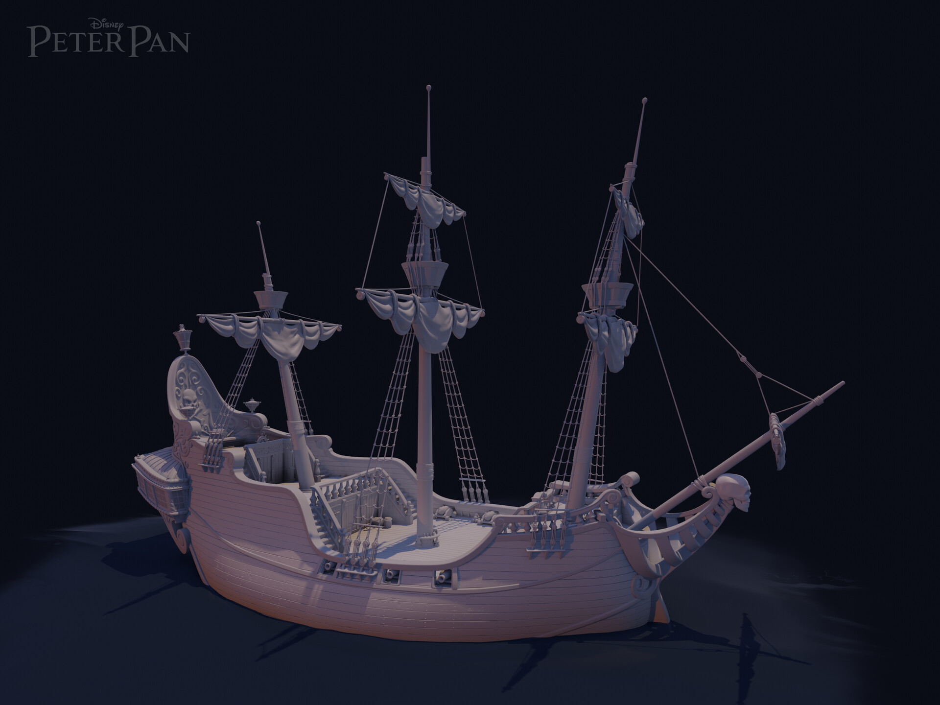 Shaun Absher's Portfolio - Peter Pan Ride