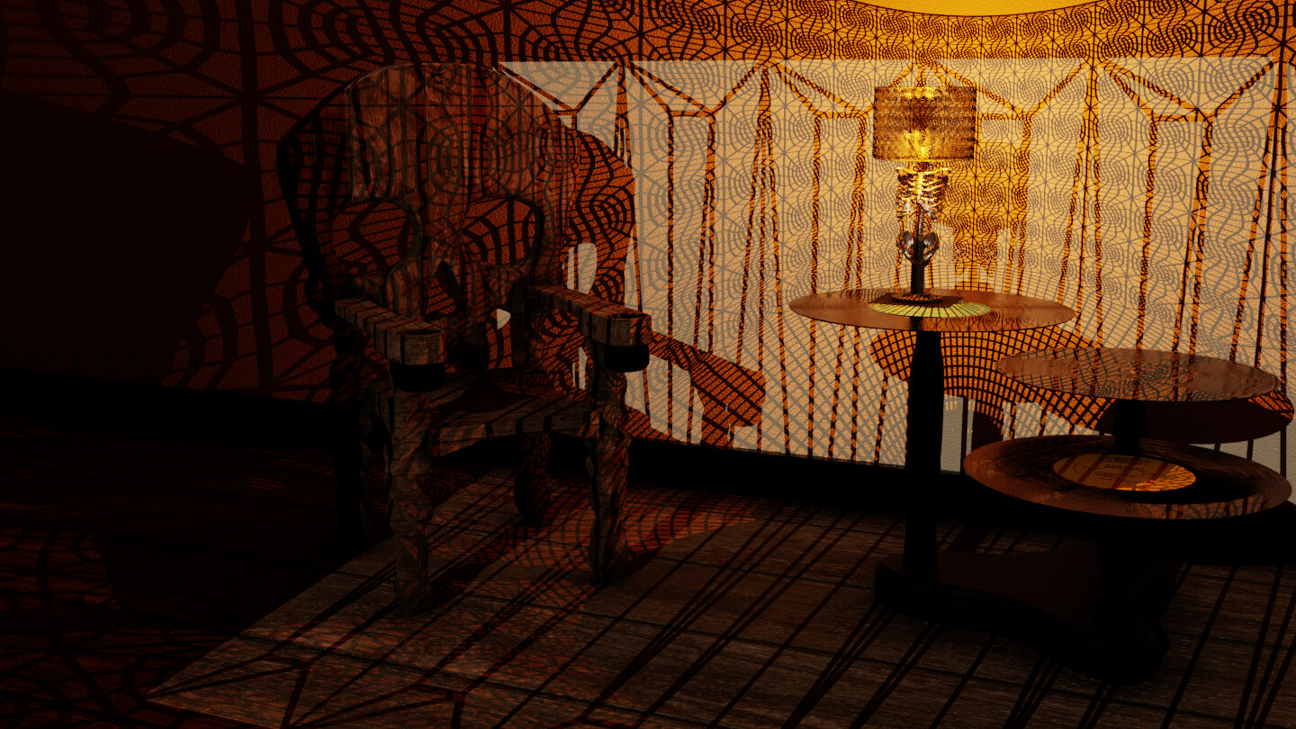 ArtStation - scary room