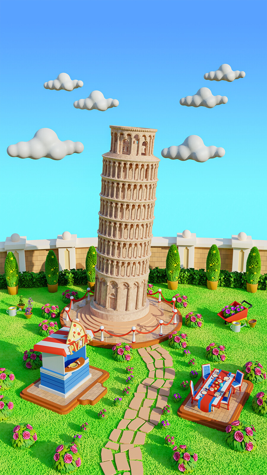 Sedat Aras - Casual Puzzle Game Environments