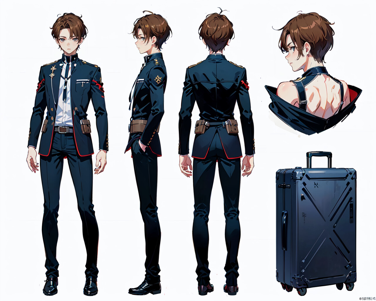 4K Anime Reference Art for Artists and Enthusiasts - Handsome Boy ...