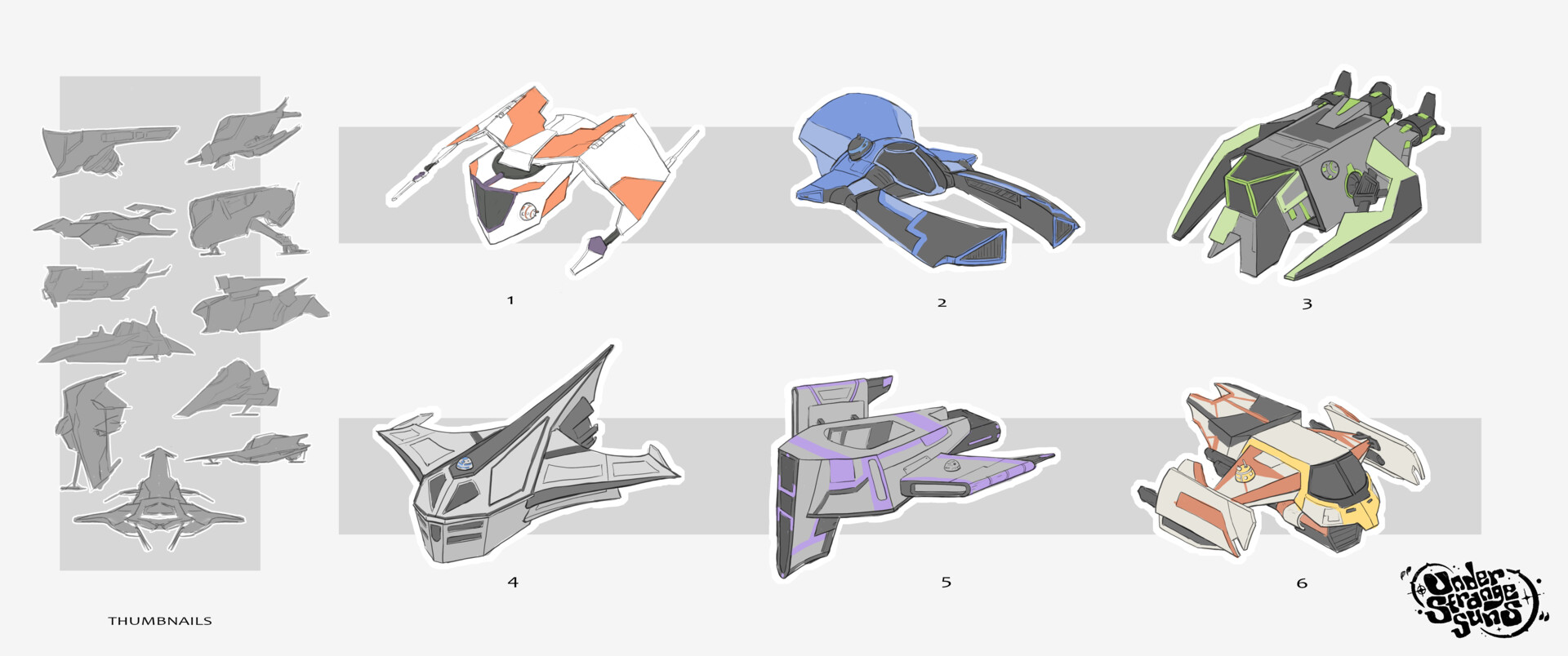 Lucas Stevens - Under Strange Suns - Environment Design